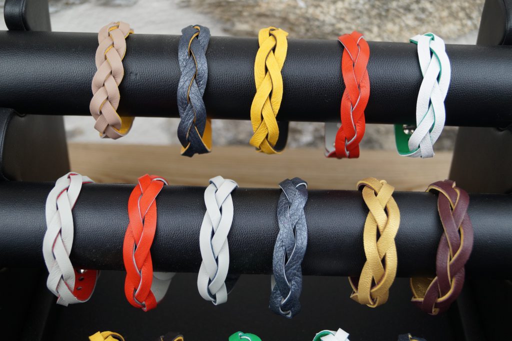 Bracelets tressés réversibles